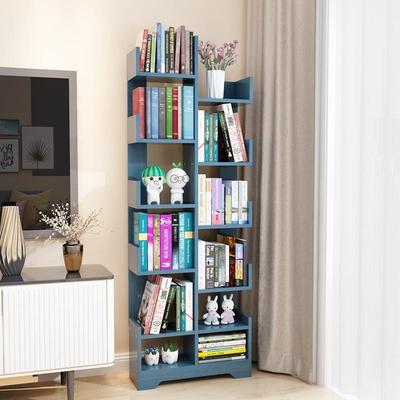 9C易书架多层置木物架落地NGS实用儿童简小型书柜家桌边多层客厅