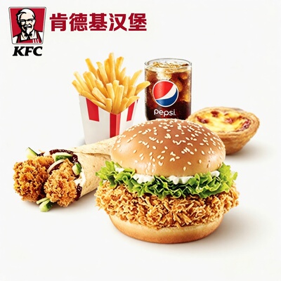 肯德基KFC代金券单人餐超值
