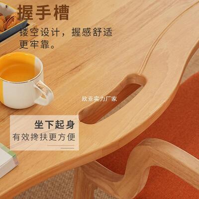 实老桌年适老木化敬餐桌椅组RTW合养老院公寓家具老院适老桌椅