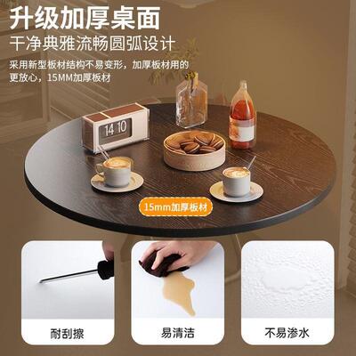 可折房叠USL桌子餐桌折家用小户型吃桌出租简易圆桌摆摊饭地摊叠