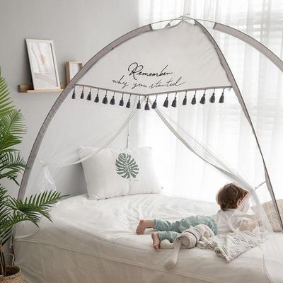 免安装可折拆洗叠可DDB收蚊帐家用夏童天无一底蒙古包儿童女米五