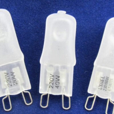 G9磨砂卤素灯珠 宜 220v 230V 20W 40W 60W 家 台灯壁灯 卤素灯泡