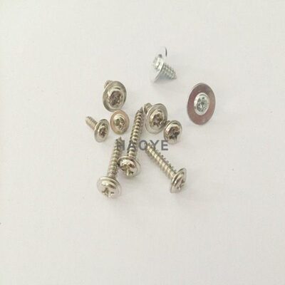 自攻螺丝介 带自攻螺丝不锈钢M44垫A 带30P圆头W圆头