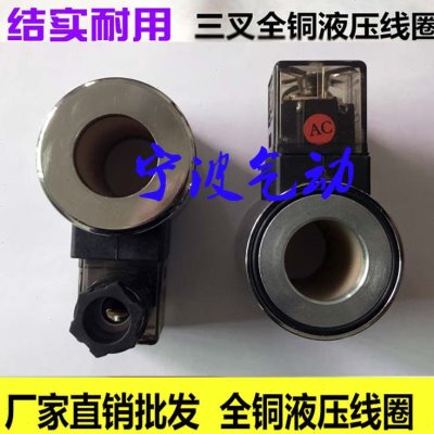 孔C22037M12YV2Y4F 液压Z1电压 2-径CM长23375度V 1-F电磁阀线圈B