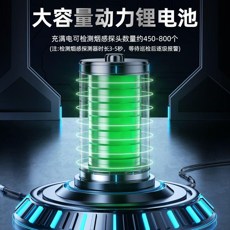 消防烟枪火灾报警器感温烟探测器加烟加温功能检测试验器二合一