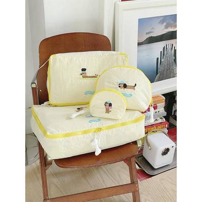 ?NoTtoday运动小狗行纳袋防运动小狗泼水行收李箱衣物洗漱包便携