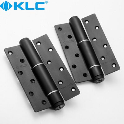 德国KLC黑色静音液压合页背景墙隐形门弹簧合页带闭门器缓冲自动