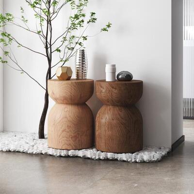 北床欧原木墩子几圆49990形摆件树墩木凳矮树桩头柜家用椅子异形