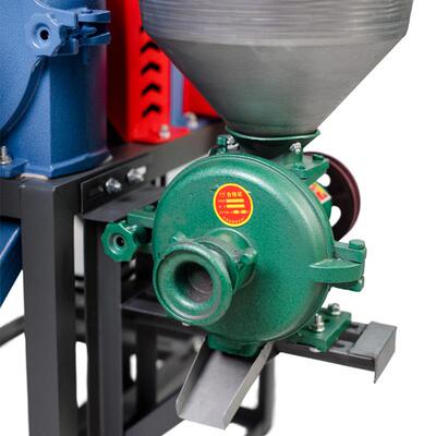 米打米机小型全自剥壳碾机磨粉粉碎多功能组IZG动合米机商机用