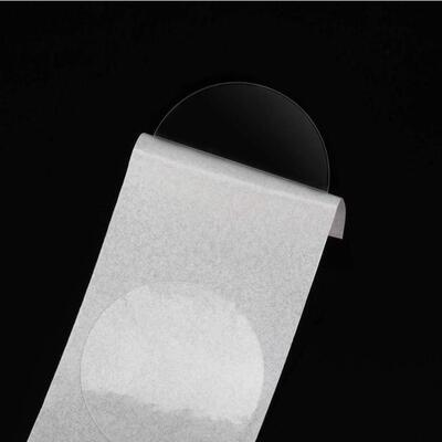 圆形透卷装贴卷标卷筒WLD封口超强粘包胶水装袋盒子明专用封口标