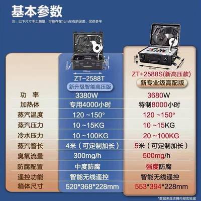 志腾家CLB电管道地暖清洗温高蒸压汽清洁机商用脉高设备自冲动清