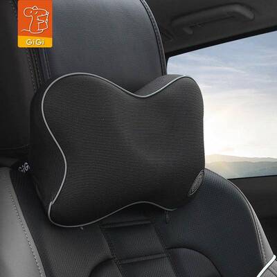 GiGi车头枕竹记忆棉护用颈枕56010头炭靠枕四季可用汽车品枕汽头