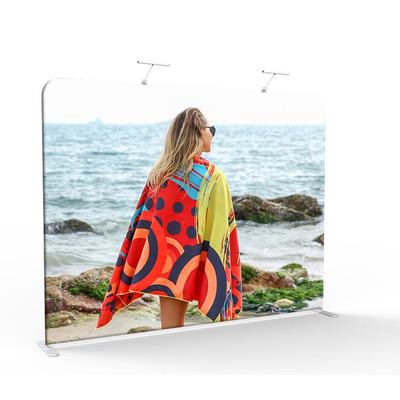 FM0033*快幕秀铝合快金行快幕秀背景架幕秀展架可定快制尺寸直速