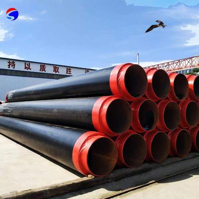 管聚氨发泡保钢酯管预温制HPE直埋保温管地埋式热力供暖道防腐钢