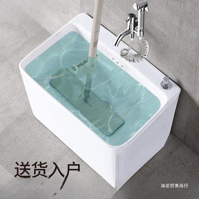 墩布池洗拖把池卫生间家用拖布池2025年水槽号陶瓷拖帕池大小阳台