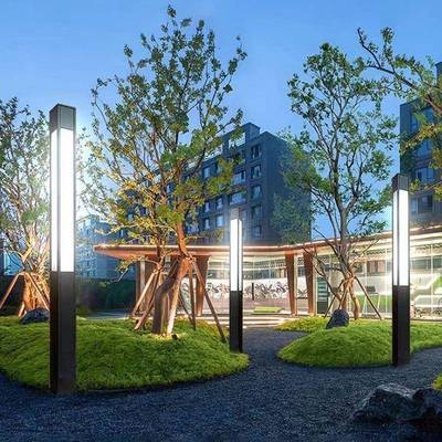 厂家新户外水防雨公防园铝材景观方62061灯灯L中式ED小区庭院灯