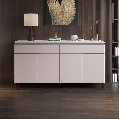 木烤漆实五56156斗柜餐大边柜卧室收柜客厅边柜轻奢玄关柜容量纳