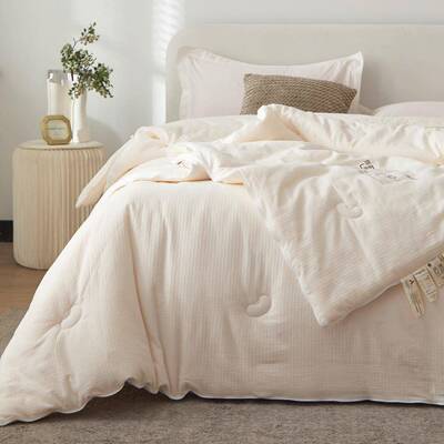 A类棉59%棉大豆纤维被全春秋厚被芯朴加JFX20117冬被子四季用二合