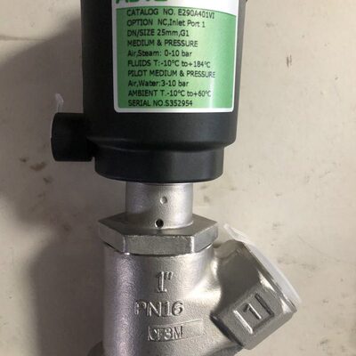 E290A401VI ,美国ASCO角座阀,接口尺寸G1