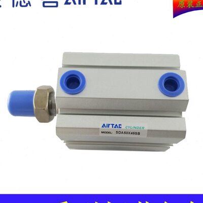 原装亚德客超薄型外牙气缸SDA80X50X55X60X65X70X75X80-SB 带磁性