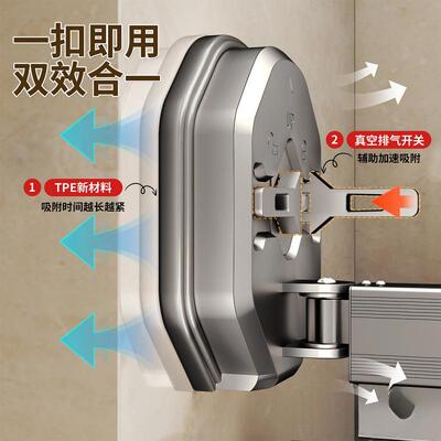 浴室浴帘折叠隐形免浴打孔水卫生间澡防隔断干湿分离淋洗挡IFE水