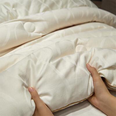 全棉被被芯A类80%大豆纤维被春秋棉被四季用冬被子加厚保通柔XMJ-