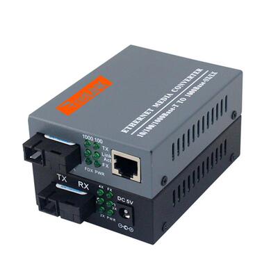 能事通千兆单换IQP1模光1电光纤收器发+1光4电光转器监控收发器