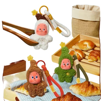 泡泡玛特 星星人美味时刻4.0现烤小饼干毛绒挂件 盲盒类