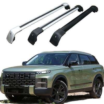 2根车顶架横杆适用JaecooJ7汽车车顶行李架横杆探索06行李箱托架