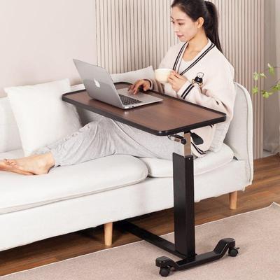 动餐桌带轮边桌家用YCB床上可折叠动升降桌移电床脑桌办气公