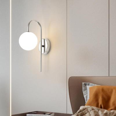 壁灯中古包豪斯厅584过道廊背奶景墙灯走卧室创意油风魔豆床客头