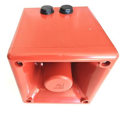 A105NDC024AA0A1R e2s 电子报警器,10-60V电源,红色外壳, 64音调