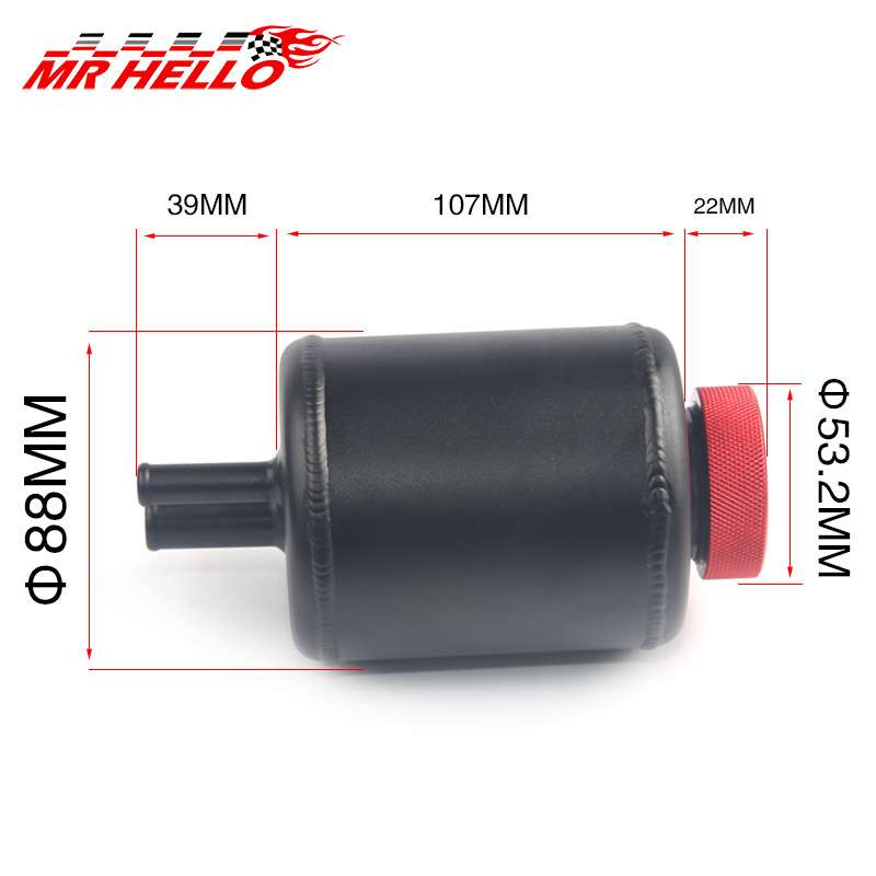 含税改装赛车越野车方向盘机油壶冷却转向泵油壶转向助力壶通用