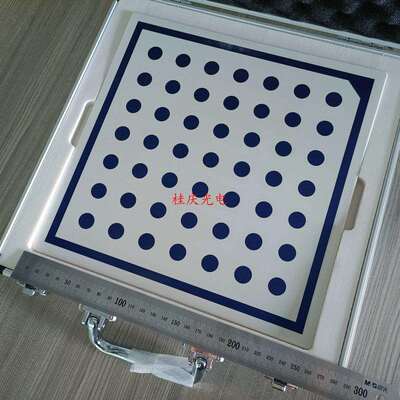 陶瓷标定板 漫反射校正板 halcon兼容圆点靶标