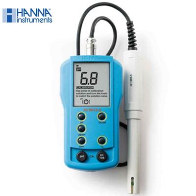 意大利哈纳 HI9812-5 微电脑pH-EC-TDS-℃测定仪 酸度 电导率 TDS