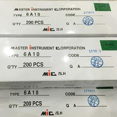 厂家MIC直插整流二极管6A10R-6封装大芯片质量保证硅整流