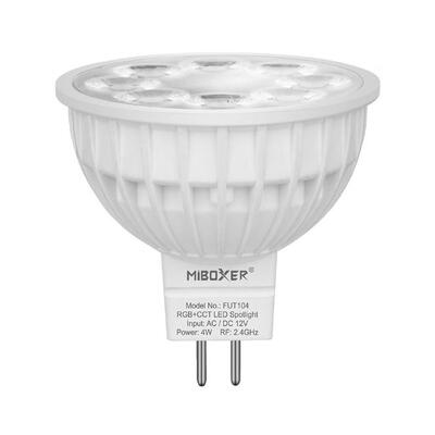 MILIGHT 4W MR16 RGB+CCT LED 射灯 灯泡 FUT104 不含遥控