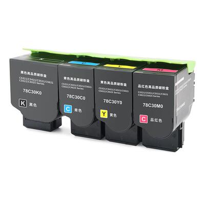 适用利盟CX421粉盒CX521 CX522 CX621 CX622 CX625dn 78C30K0墨盒
