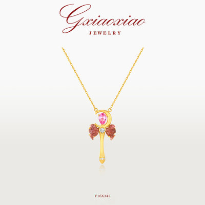 GXIAOXIAO仙女棒项链锁骨链胸链