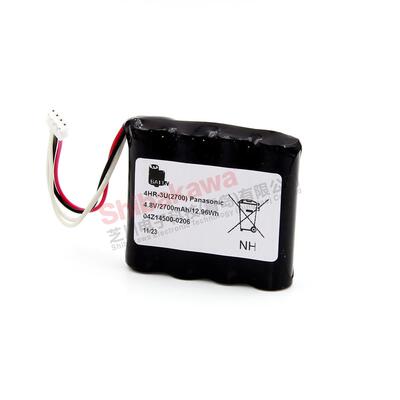 4HR-3U 4.8V 2700mAh 设备仪器用 充电 电池 04Z14500-0206
