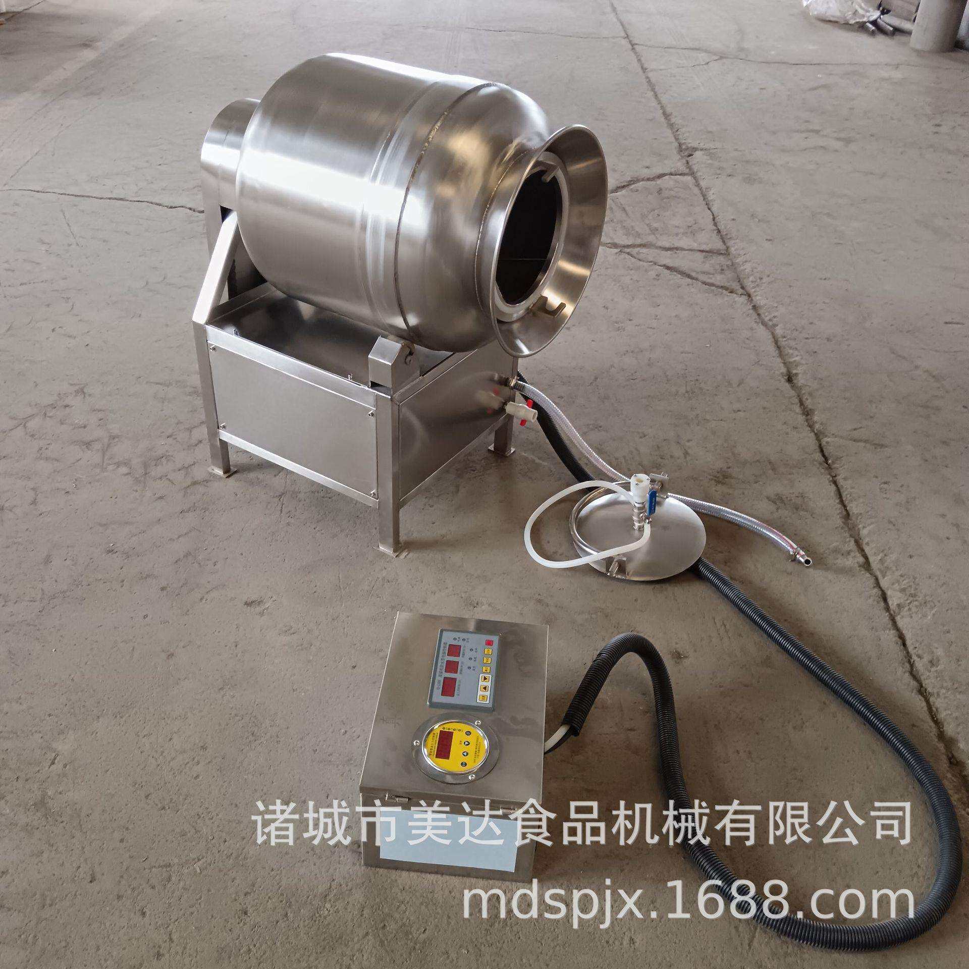 自动卤牛肉真空滚揉机不锈钢午餐肉肠类腌肉机鸡柳腌制滚揉设备