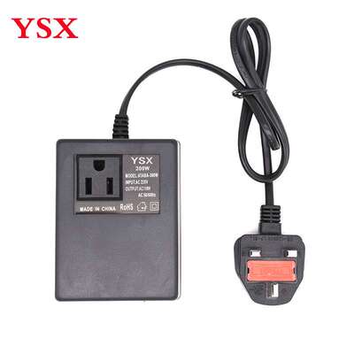 220V转110V200W英规电源转换器  AC220V转AC110V200W电压转换器