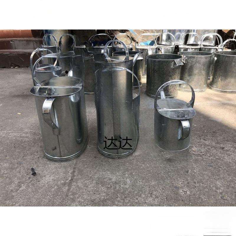 加油桶备用装油壶带盖长嘴油桶白铁皮纯手工制作其他不锈钢油漆桶