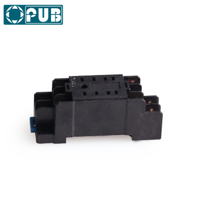 PYF08A HH52P MY2NJ小型继电器底座座子代替CYF08 2路8脚厚铜带