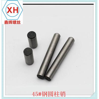GB119.2高强度圆柱销中碳45钢淬火直销/销钉定位销 M5 M6