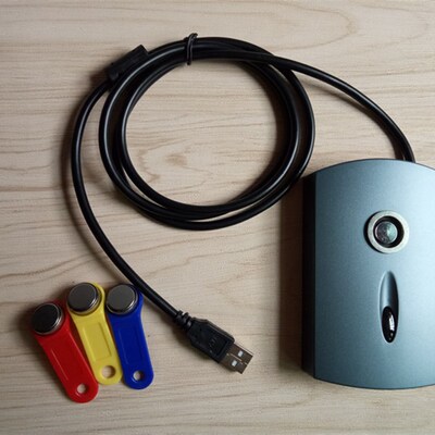 iButton纽扣 TM卡 DS1990 信息钮 USB接口读S卡器,读写器,发卡器