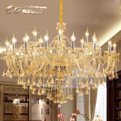 مصباح كريستالي宴会厅吊灯tLuminária de Cristal