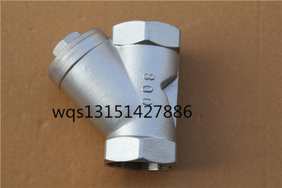 201/304/316不锈钢阀门GL11W-16P/25P螺纹Y型丝扣过滤器4分6分1寸