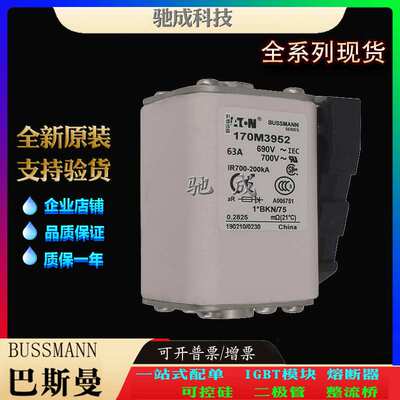 巴斯曼170M3952 170M3953 170M3954 厂家直供 价优 低压熔断器