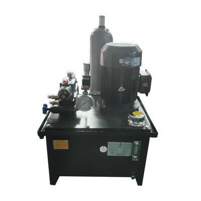 塑塑料机粒械液压站4KW料造机SIO油压站蓄6L能器换网器液压系统